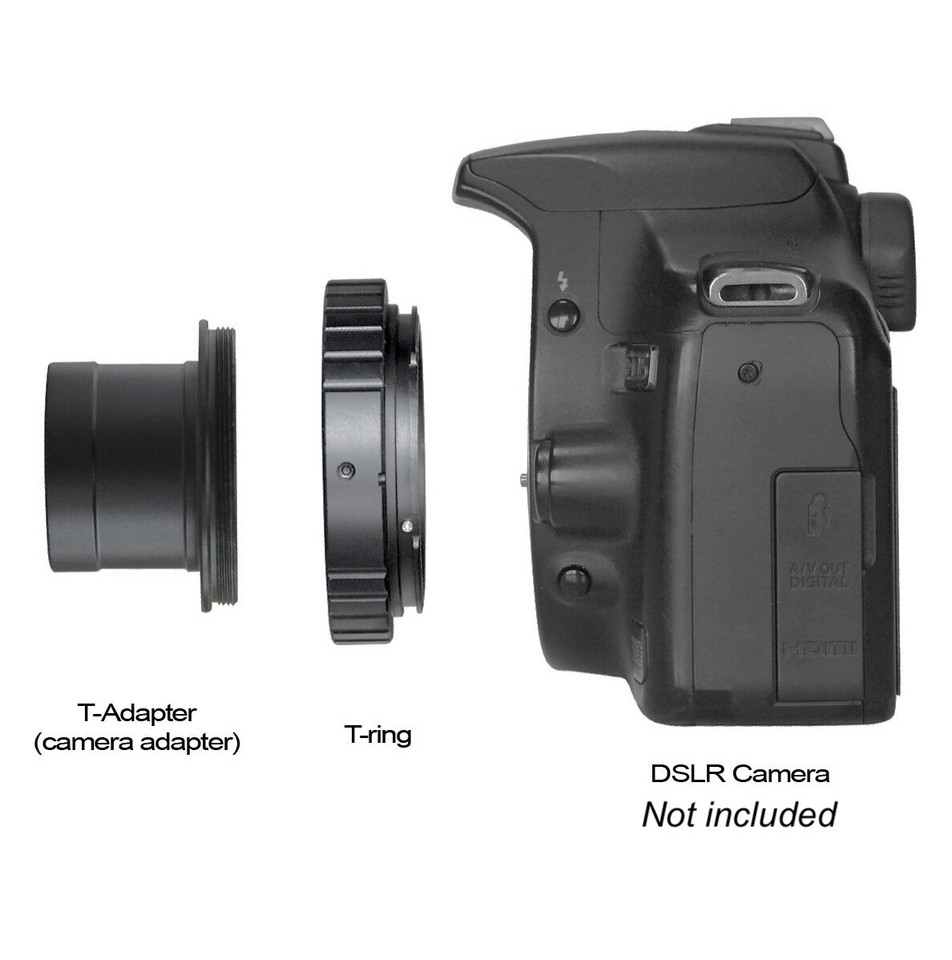 DSLR T-RING Camera adapter for telescope T2 Lens Adapter Ring Canon ...