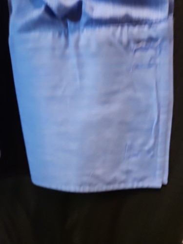 Donald J Trump Signature Collection Blue Button Up Shirt 18 34/35 ...