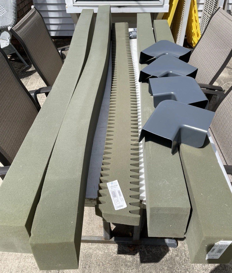 Sleep number, Select Comfort ~Eastern King Sz Border Foam, Side Rails ...