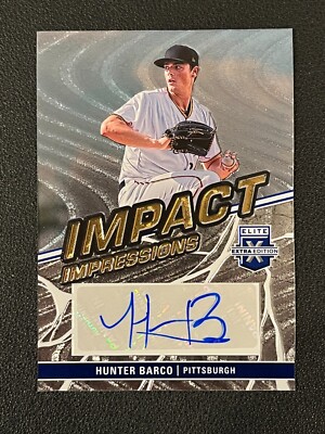 Hunter Barco 2023 Elite Extra Edition Auto Impact Impressions Pirates ...