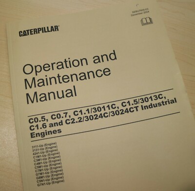 Caterpillar C0.5 7 C1.1 3001 3013c C1.5 C1.6 C2.2 3024CT Engine ...