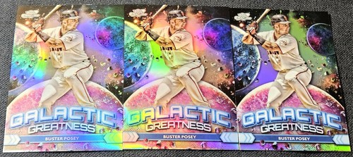 2024 Topps Chrome Cosmic Galactic Greatness Buster Posey Refractor #GG ...