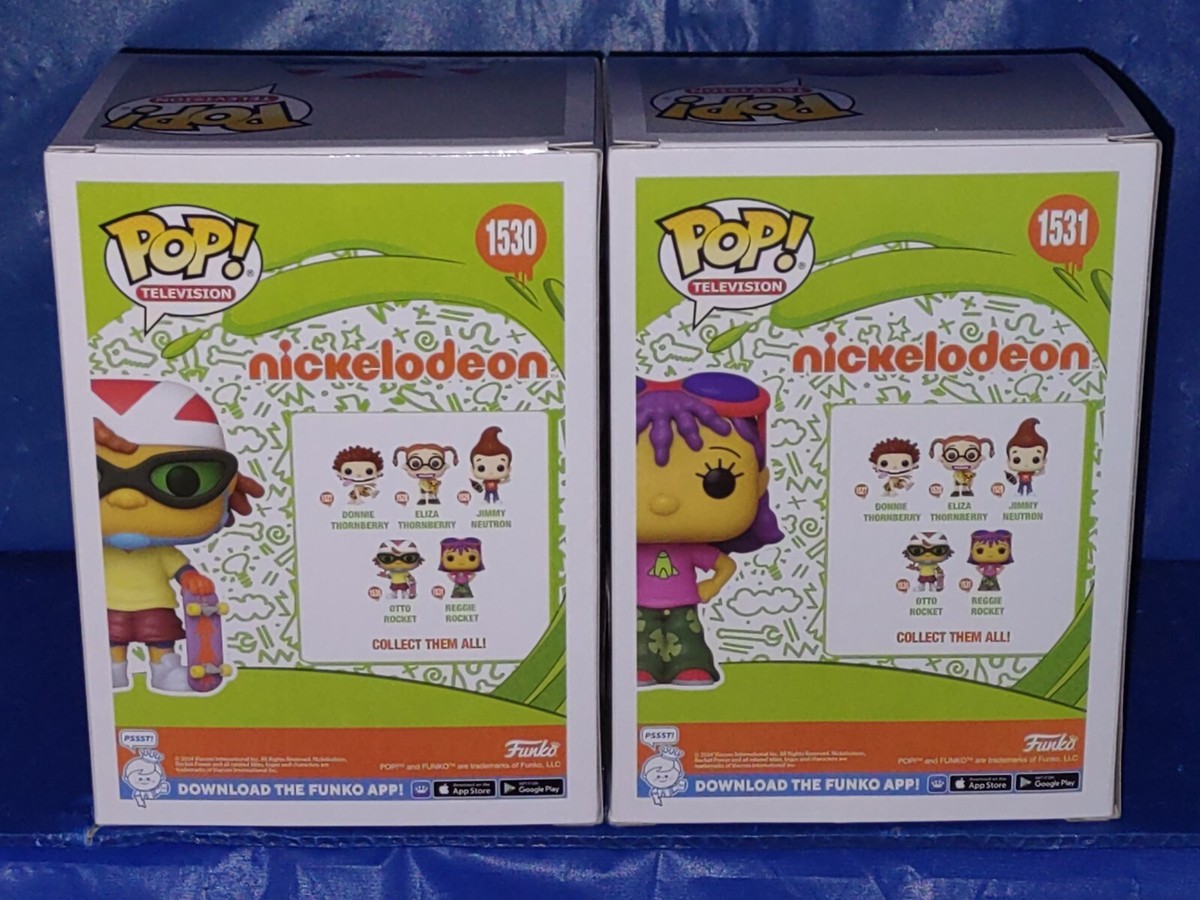 Nickelodeon Rocket Logo Funko Pop Nickelodeon Rocket Power Otto