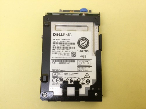 EMC 005053371 1.92TB SAS 12Gbps 2.5" SED SSD 118000665-02 KPM5WRUG1T92 ...
