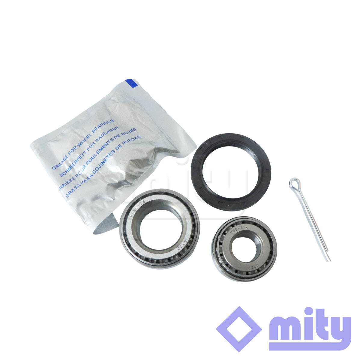 Mity Rear Wheel Bearing Kit Fits Toyota Starlet 1989-1999 1.5 1.0 1.3 ...