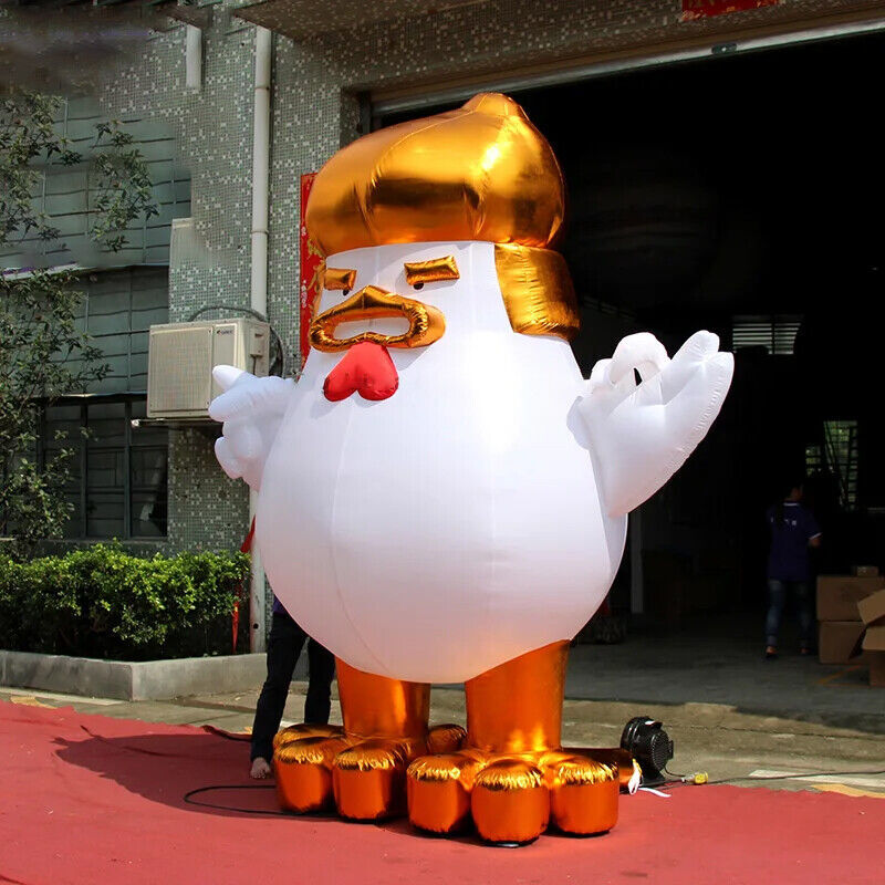 Customized Trump Inflatable Chicken 10 Feet / 3 Meters Inflatables ...