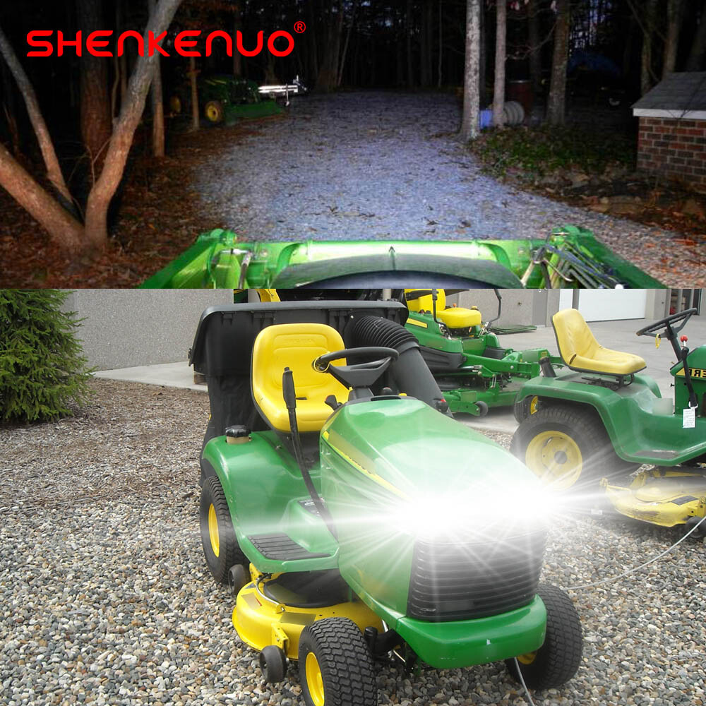 LED Headlight bulbs For Deere X465 X475 X485 X495 X575 X585 X595 ...