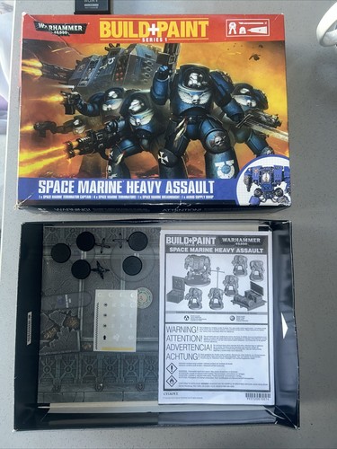 Space Marine Heavy Assault Box Oop Nib (Terminator And Dreadnaught) 40K ...