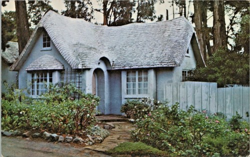 The Doll House Carmel California Comstock Style Vintage Postcard ...