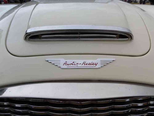 Austin Healey 3000 Boot Bonnet 2556 Real Photo A4 Metal Sign Aluminium ...