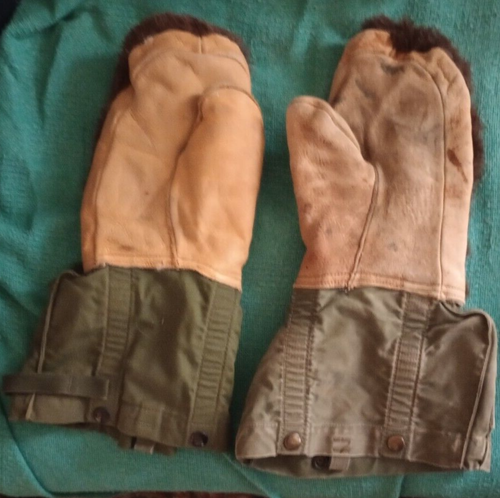 Vintage Extreme Cold Weather Mittens Gloves Arctic US Military | eBay