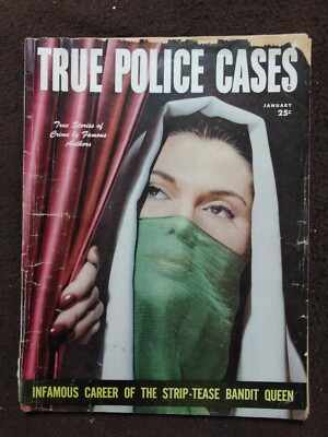 TRUE POLICE CASES MAGAZINE JAN 1948 IN FAIR-GOOD CONDITION | eBay