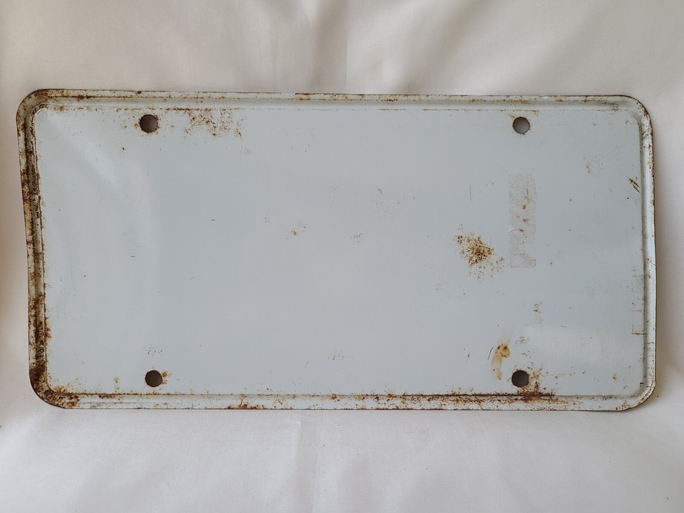 Vintage Railer Country Train Booster License Plate 9221 | eBay