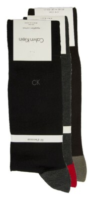 Men's socks 3 pairs of low trunk cotton socks CK CALVIN KLEIN article ...