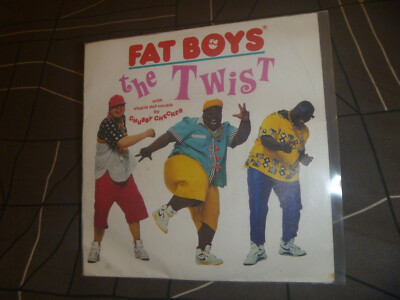 fat boys with chubby checker ‎– the twist 1988 Germany release 7" vinyl ...