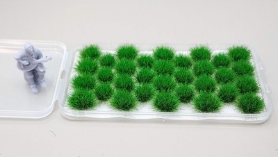 JHT - Summer Green Model Grass Clusters - Self Adhesive Grass Tufts ...