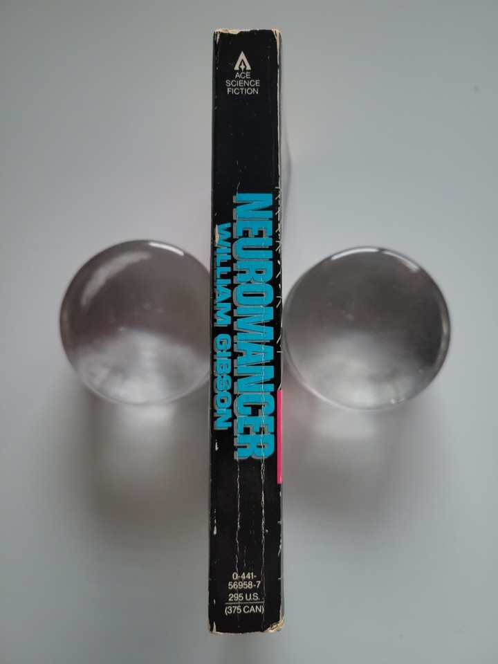 1984 NEUROMANCER 1ST EDITION 3RD PRINT PAPERBACK WILLIAM GIBSON ACE SCI ...