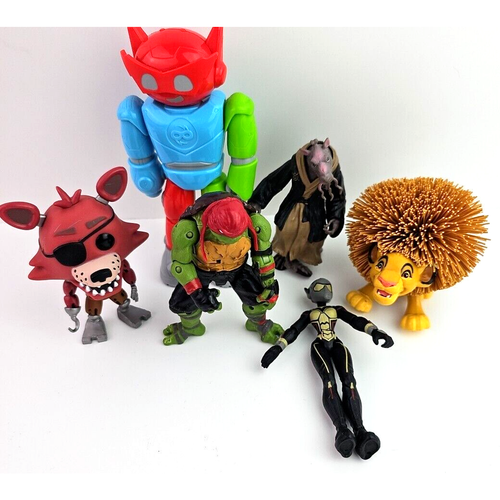 Action Figure Five Nights at Freddys Disney Lion King Wasp LOT of 6 ...