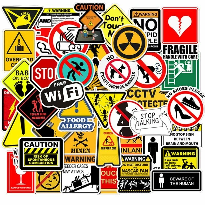Funny Danger Signs And Symbols