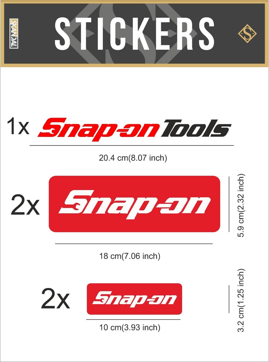 Snap On Tools Stickers Custom SNAP ON Decals And SNAP ON Stickers Any