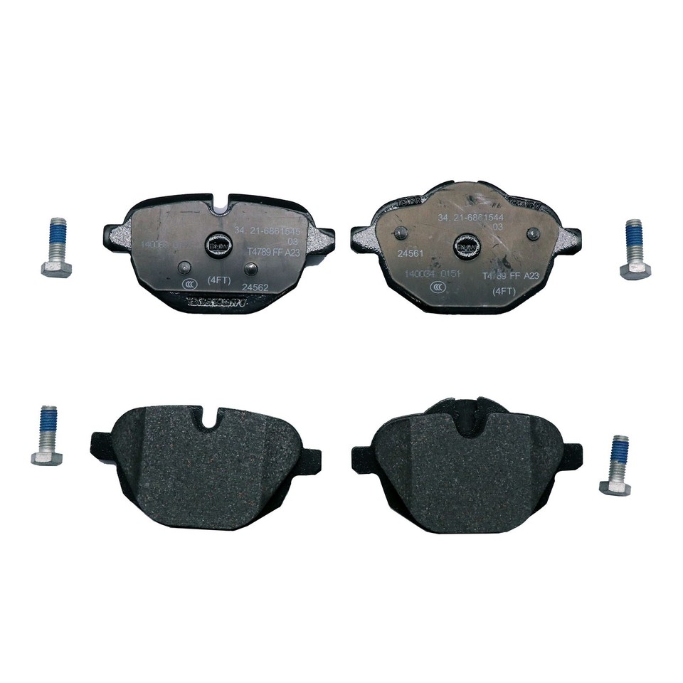 NEW Rear Disc Brake Pad Set For BMW F10 F25 E89 528i 535i xDrive X4 ...