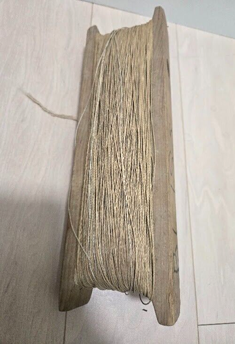 Vintage Large Hand Line Wood Drop Fishing Reel Kite String Holder | eBay