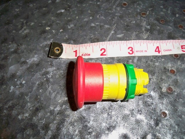 Genuine Genie Terex 66812GT Mushroom Head Push Button Switch Red for ...