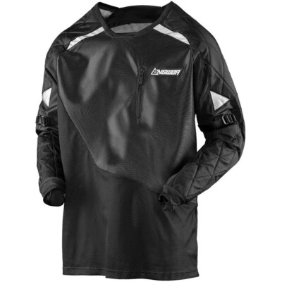 Answer ANSR Racing Riot Jersey Black Grey Size XLarge (CLOSEOUT Was ...