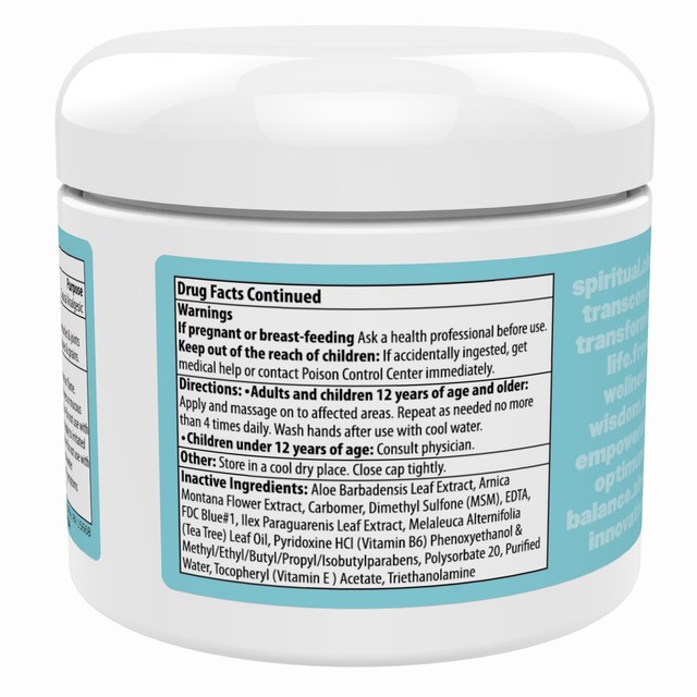 Remedie Creme Topical Menthol Arnica MSM B6 Pain Relief Anti ...