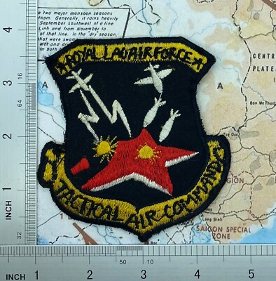 Patch , TACTICAL AIR COMMAND ROYAL LAO AIR FORCE PATCH t2-576 | eBay