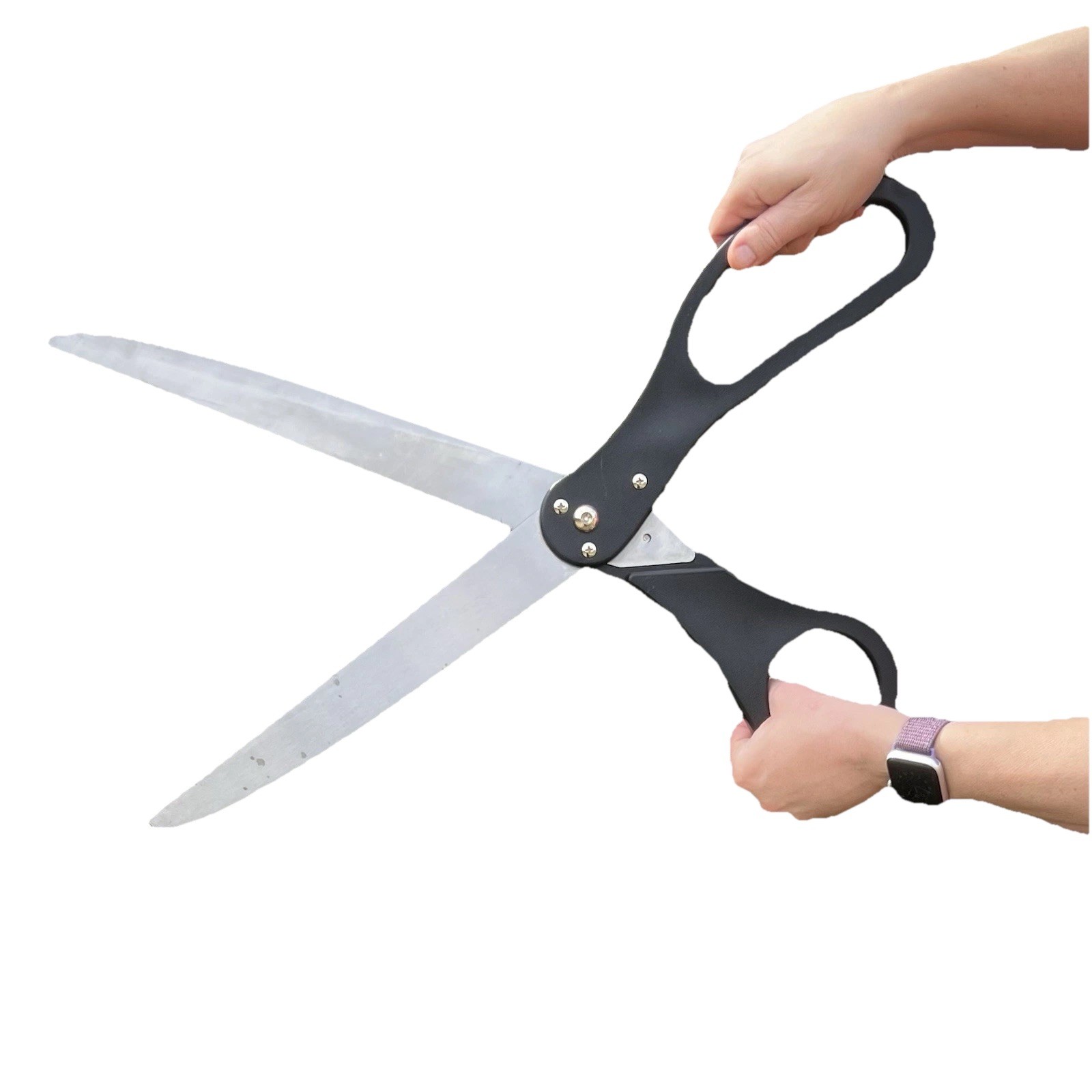 25 Inch Giant Scissors for Grand Opening Ceremony, Heavy Duty (Used)