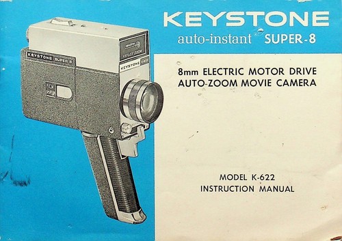1960's KEYSTONE AUTO-INSTANT K-622 SUPER 8 MANUL - E-14 | eBay