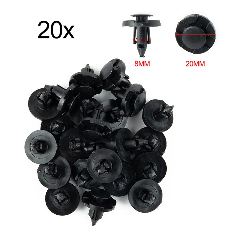 20pcs Rivets Retainer Clips for Nissan Trunk Car Fastener Mud Flaps ...