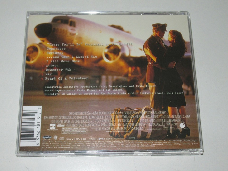 Pearl Harbor/Soundtrack/Hans Zimmer (Hollywood 9362-48113-2) CD Album ...