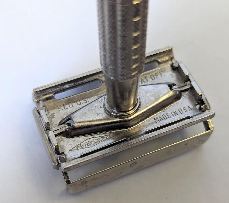 Gillette Flare Tip Super Speed DE Safety Razor Vintage 1960 | eBay