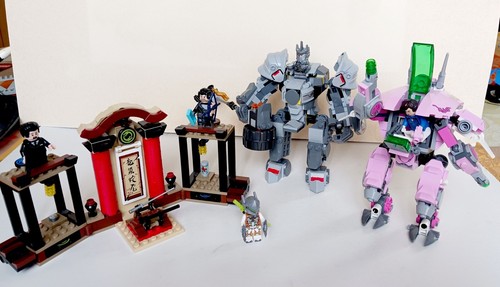 LEGO OVERWATCH 75973 DvA & Reinhardt + 75971 : Hanzo vs. Genji | eBay
