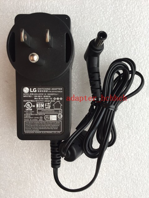 Genuine LG Monitor Switching AC Power Adapter Ads-25fsf-19 Eay62768628 ...