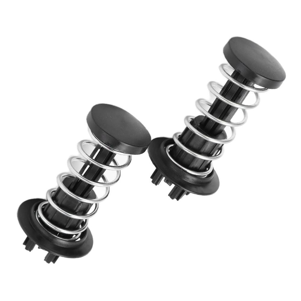 2pcs Black Engine Hood Spring Silver Hood Cover Spring Fit for Mercedes ...