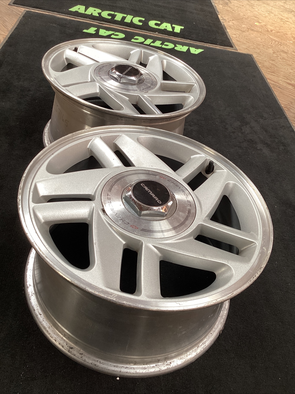 1993-1996 Chevrolet Camaro Z28 wheels with center caps OEM original. 2 ...