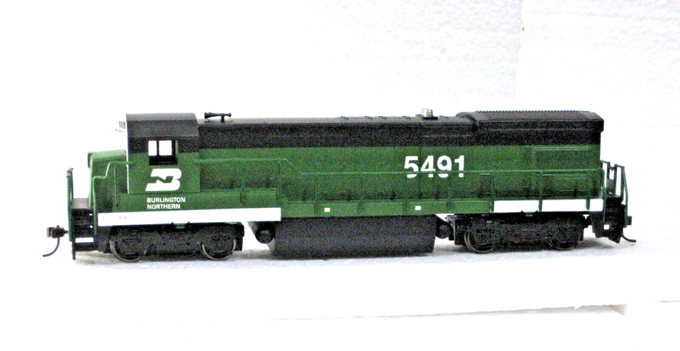 HO BACHMANN BURLINGTON NORTHERN B23/B30-7 DIESEL LOCOMOTIVE #5491 BN ...