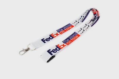 FedEx Federal Express Official Lanyard Neck Strap ID Badge Holder ...