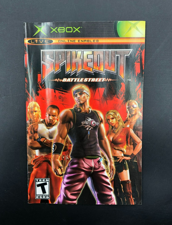 Spikeout: Battle Street (Microsoft XBOX) w/ Manual | eBay