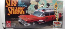 AMT Surf Shark 1959 Cadillac Ambulance 1/25 Scale Model Car Kit (1242 ...