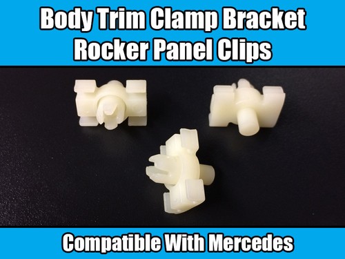 1x Clip For Mercedes W123 Body Trim Clamp Bracket Rocker Panel Brand ...