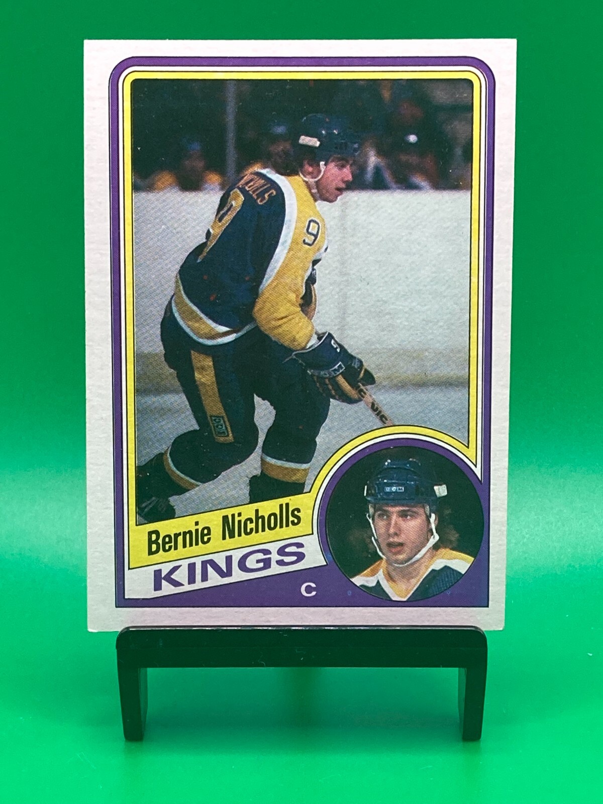 1984 Topps #67 Bernie Nicholls Los Angeles Kings | eBay