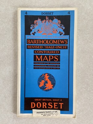 Pre-1900 - Map Of Dorset - 2