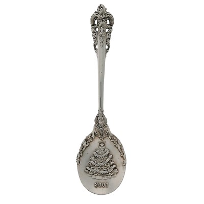 Wallace 2001 Sterling Silver Christmas Tree Spoon Figural Souvenir ...
