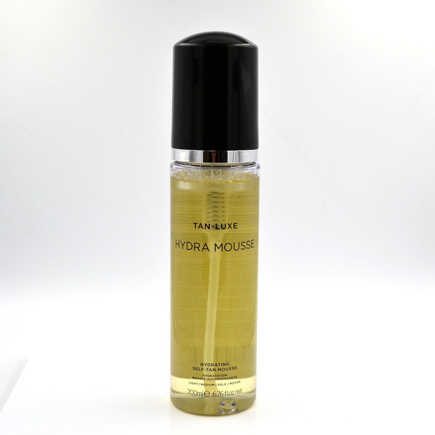 Tan Luxe Hydra Mousse Fake Tan Light Medium Self Tanning Body 6.76 oz ...