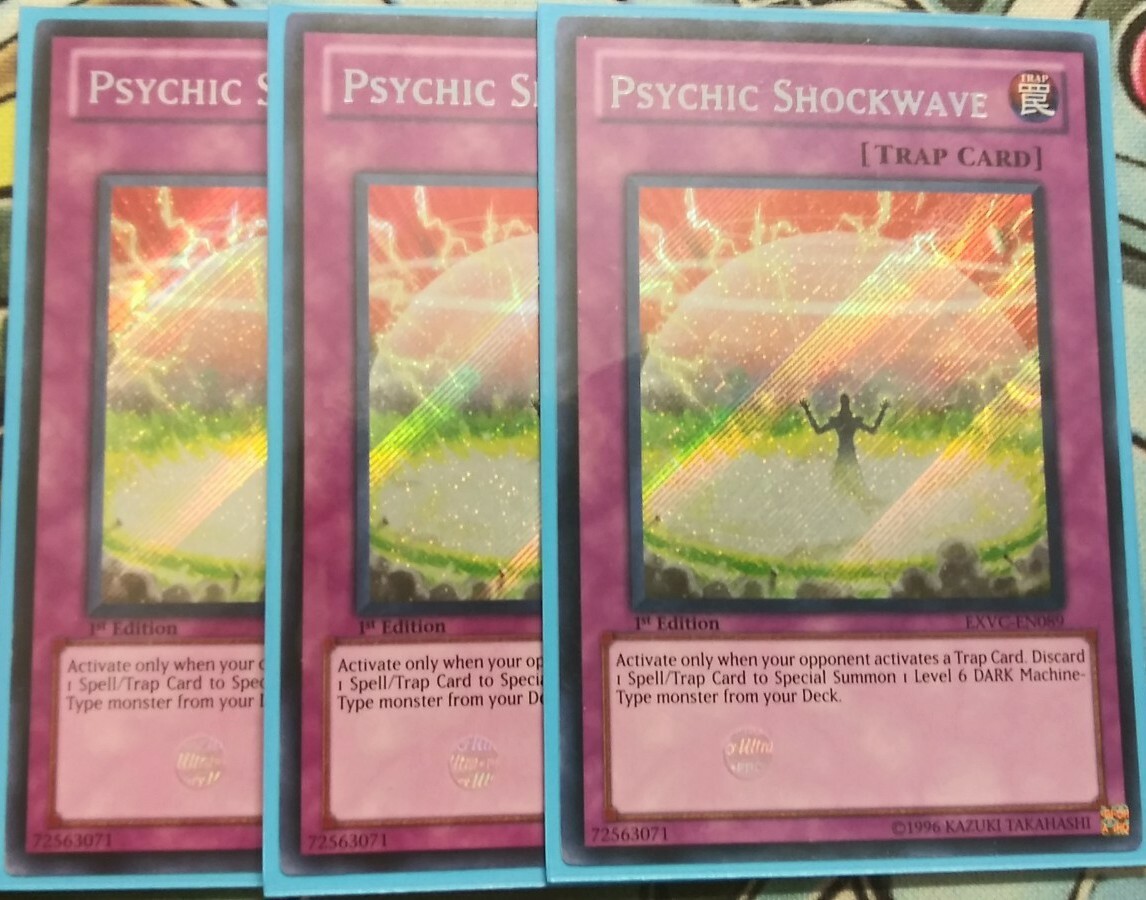 Psychic Shockwave (EXVC-EN089) - Extreme Victory - 1st Edition - Secret ...