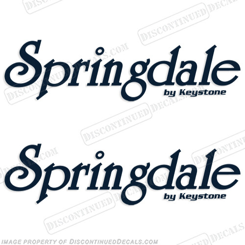 Fits Springdale by Keystone (Style 3) RV Decals to Sites 7.25" x 30.25 ...